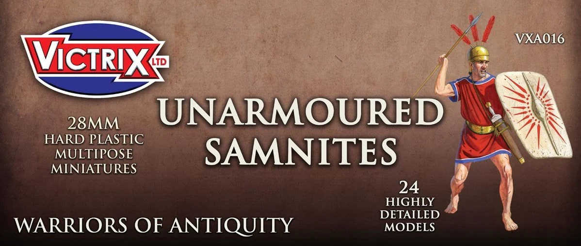 Ancient Unarmoured Samnites - May '40 miniatures